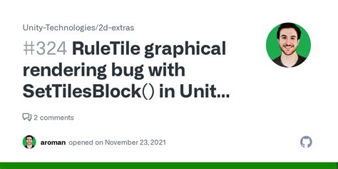 ruletile graphical rendering bug with settilesblock in unity 2021