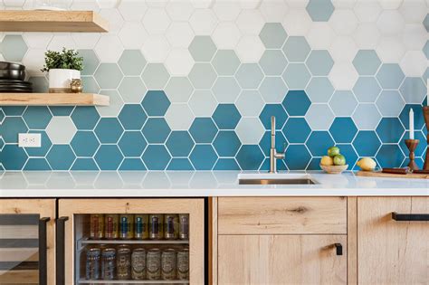 Design Trends Hexagons In The Kitchen Fireclay Tile