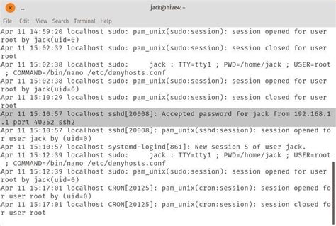 How To Block Ssh Attacks On Linux With Denyhosts Techrepublic