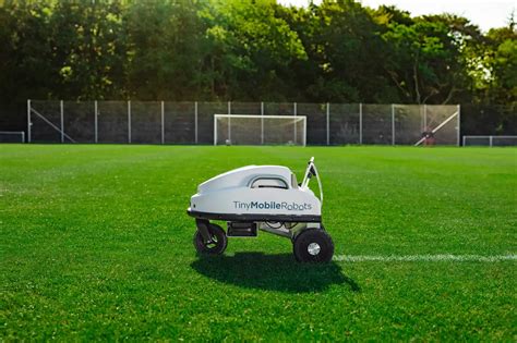 Tinymobilerobots Line Marking Robots For Any Sport
