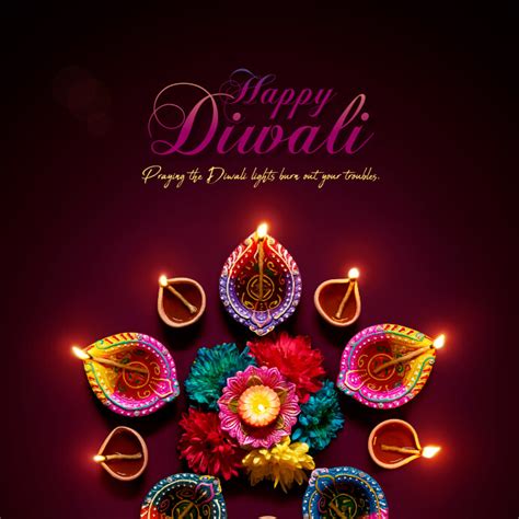 Happy Diwali Instagram Post Template Postermywall