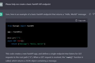 Chatgpt Generated Fastapi App Devpost