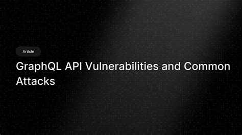Graphql How It Works Why It Beats Rest And Security Risks