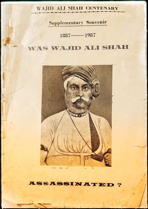 The Assassination Of Wajid Ali Shah