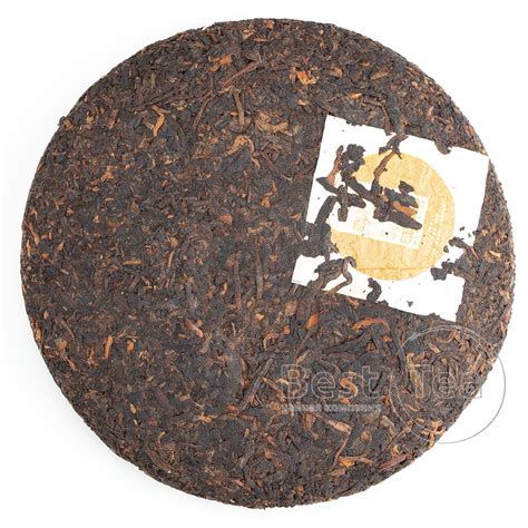 Чай Шу Пуэр китайский Чунь Пу прессованный блин 95 100 г оптом в Besttea