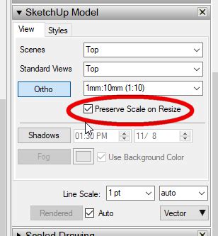 How Do I Resize A Viewport In LayOut Without Changing The Size Of The Objects In The Viewport