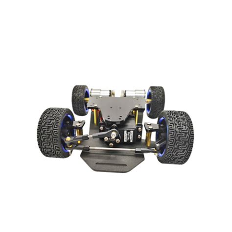 4WD Smart Car Chassis RC For STM32 Dual Servo MG996R Without Encoder