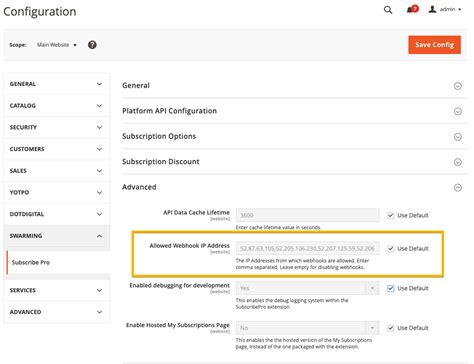 Magento 2 Integration Webhook Endpoint Subscribe Pro Documentation