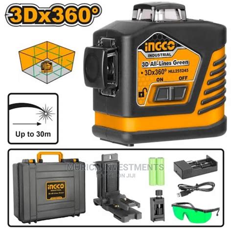 3d Green Self Levelling 3600 Laser Level Ingco Hll255245 In Lagos