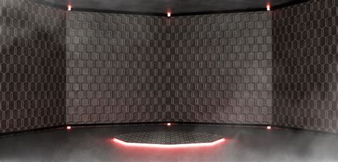 다각형 무대 육각형 돔 그레이트 홀 네온 불빛과 레이저 팔각형 연단 현대 장면 3d 그림 0명에 대한 스톡 사진 및 기타 이미지 0명 강철 건축 Istock