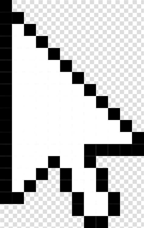 Black Pixel Arrow Illustration Computer Mouse Pointer Cursor Mouse