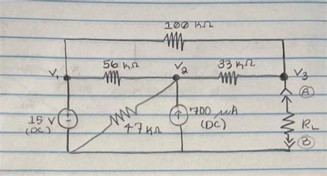 Solved Solve Using Mesh Analysis With Rl Given As 12 Kilo