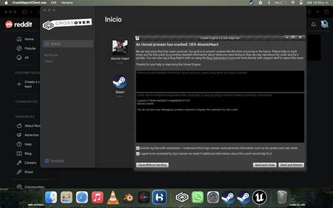 Atomic Heart Crashing After Reinstalling Crossover Rcodeweavers