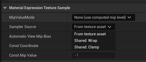 Material 中的 Sampler Source 是什么？ 知乎