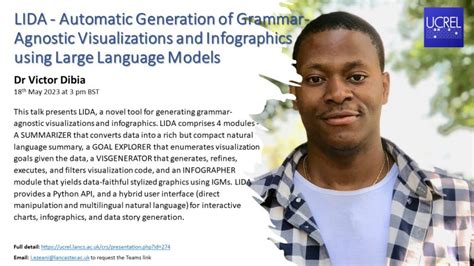I Have Followed The Applied Nlp Work From Ucrelcrs Victor Dibia Phd