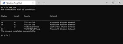 Net Use Delete How To Remove Network Connections