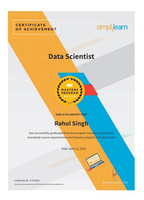 Rahul Singh On Linkedin Masterindatascience Dataanalyst Skillsup