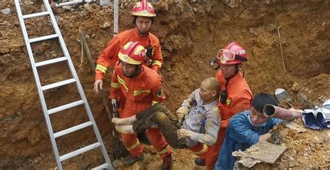 阳春一工地塌方一名工人被困，工人从泥土中挖出 所有事故案例 安厦系统科技有限责任公司