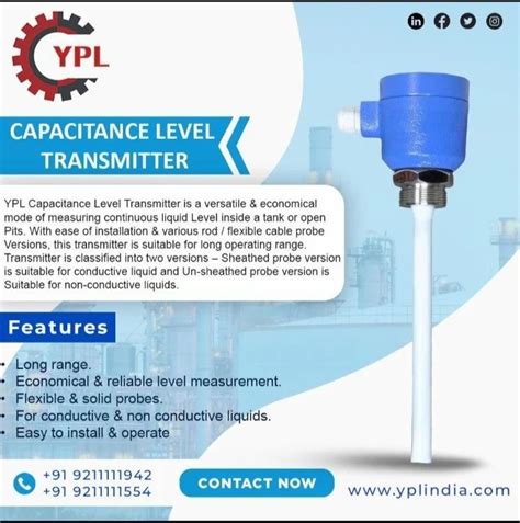 Capacitance Type Level Transmitter At Best Price In India