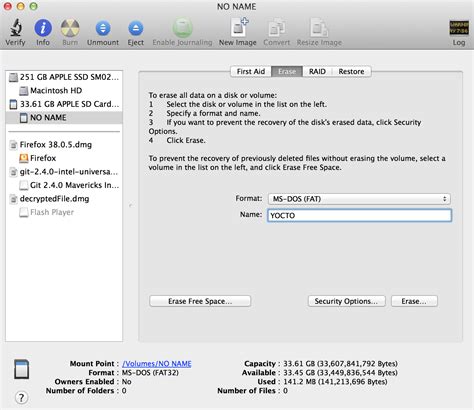 Macos Formatting A Microsd Card Within Osx Stack Overflow