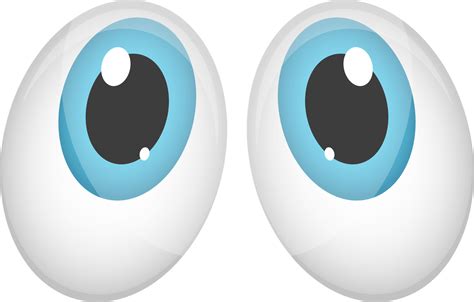 Cartoon Eye Collection Element Big Eyes Round Eyes Ca