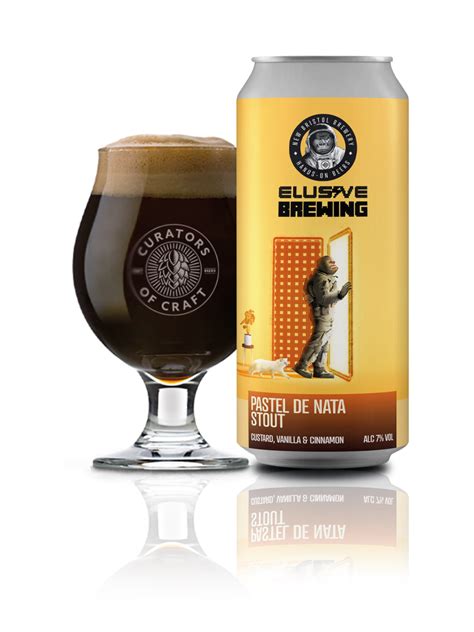 Pastel De Nata X Elusive Stout By New Bristol Brewery
