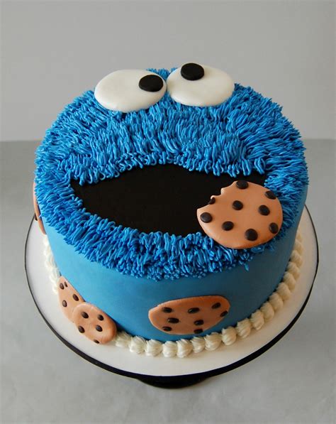 Cookie Monster Cake