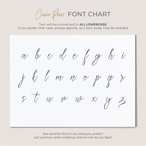 Flowing Script Personalized Notepad Curio Press