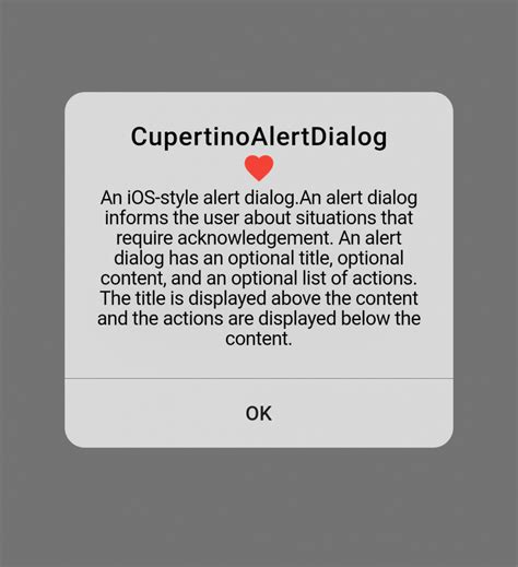 Cupertinoalertdialog Widget Flutter Widget Guide By Flutter Agency Flutter Agency
