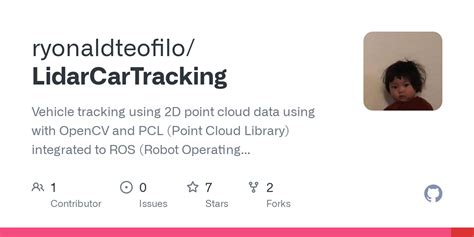 GitHub Ryonaldteofilo LidarCarTracking Vehicle Tracking Using D Point Cloud Data Using With