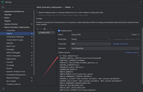 clion ubuntu wsl mysql8 0开发、调试环境搭建 clion mysql 源码启动 csdn博客