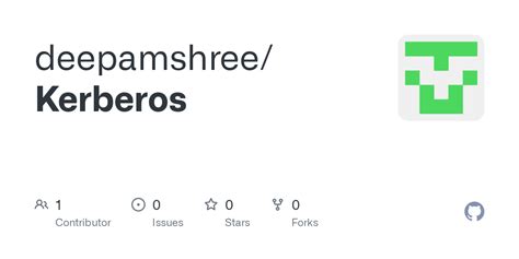 GitHub Deepamshree Kerberos