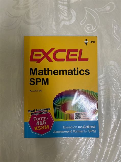 Excel Mathematics Spm Books Hobbies And Toys Books And Magazines Excel Mathematics Spm Books Hobbies And Toys Books And Magazines
