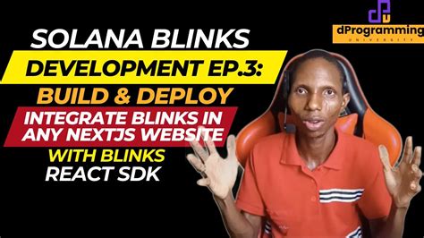 Solana Blinks Development Ep3 Ultimate Guide To Integrate Blinks In