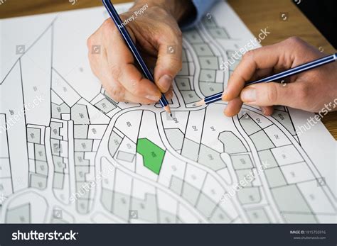 Land Plot Building Map Urban Development Stock Photo Shutterstock