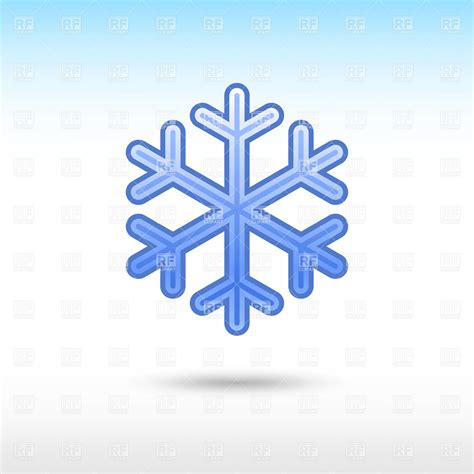 Simple Snowflake Vector At Vectorified Com Collection Of Simple Snowflake Vector Free For