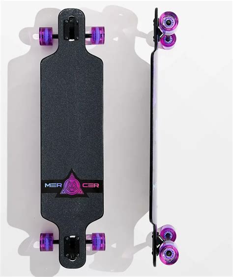 Mercer Mystic Wolf 20 40 Drop Through Longboard Complete Mall Of