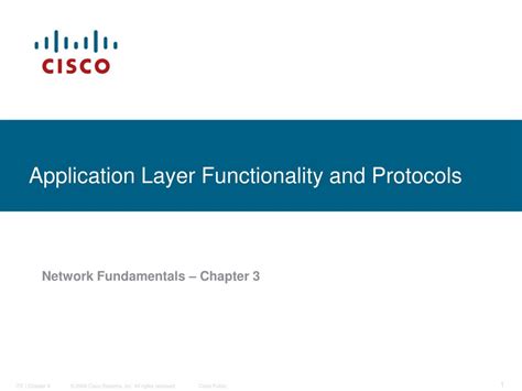Ppt Application Layer Functionality And Protocols Powerpoint Presentation Id6058738