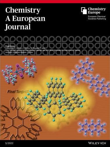 封面：1 2 3 三（9 蒽基）苯：径向排列、拥挤的芳族 π 平面的光物理性质和固态分子间相互作用（chem Eur J 5 2022） Chemistry A European