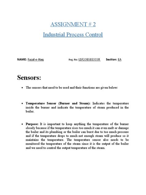 Sensor Assignment 0038 Pdf