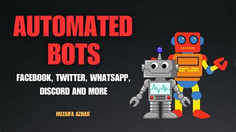 Develop Twitter Facebook Discord And Other Automated Bots For You In