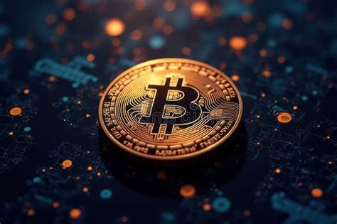 Bitcoin Digital Grid Stock Illustration Illustration Of Bitcoin 368058528