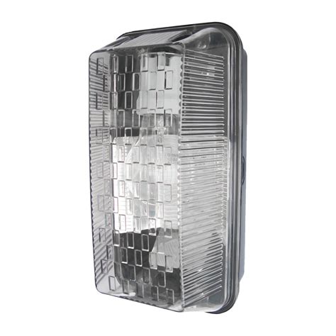 Powermaster Outdoor Rectangle Bulkhead Grey Niori