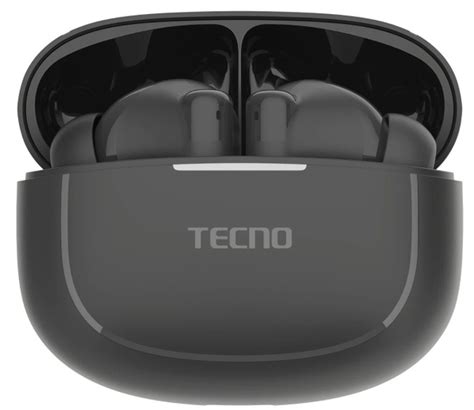 Наушники Внутриканальные Tecno Tws Buds 4 Air черный Беспроводное 30