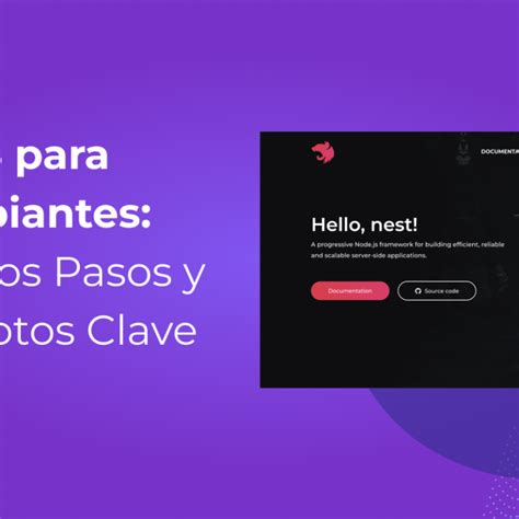 Nestjs Para Principiantes Primeros Pasos Y Conceptos Clave Pulpoline