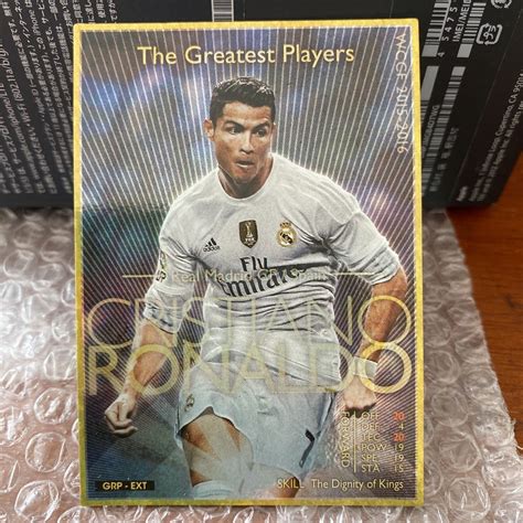 Wccf 2015 2016 クリスティアーノ ロナウド Cristiano Ronaldo Real Madrid Grp Ext 15