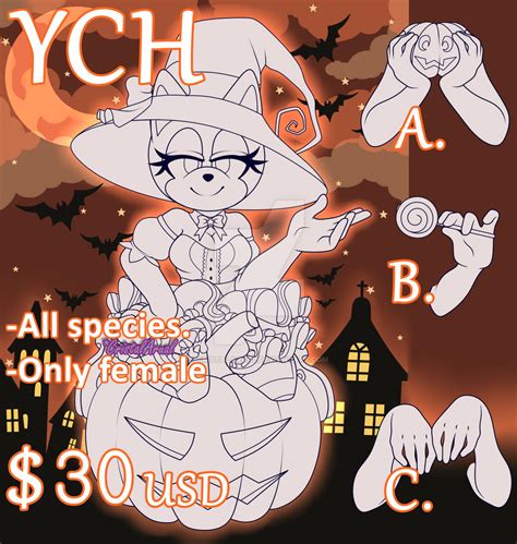Ych Halloween 2022 Open By Cristalarual On Deviantart