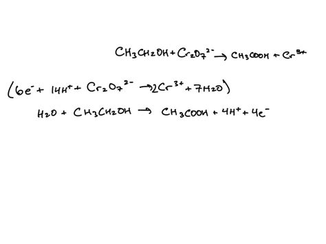 SOLVED Use The Half Reaction Method To Balance The Equation For The