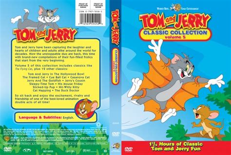 Covercity Dvd Covers And Labels Tom And Jerry Classic Collection Volume 5