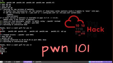Tryhackme Pwn101 Writeup Tamil Youtube